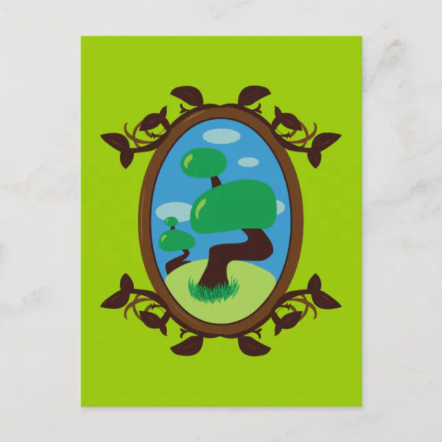 Bonsai Tree Postcard | Zazzle