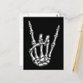 Bony Rock Hand Postcard | Zazzle