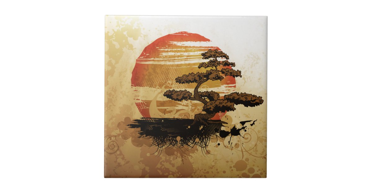 Bonzai Tile | Zazzle