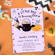 Boo First Birthday A Little Boo Is Turning One Invitation | Zazzle