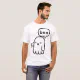 Boo Ghost Thumbs Down-Ghost Of Disapproval meme-T- T-Shirt | Zazzle