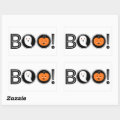 Boo! Halloween Sticker | Zazzle