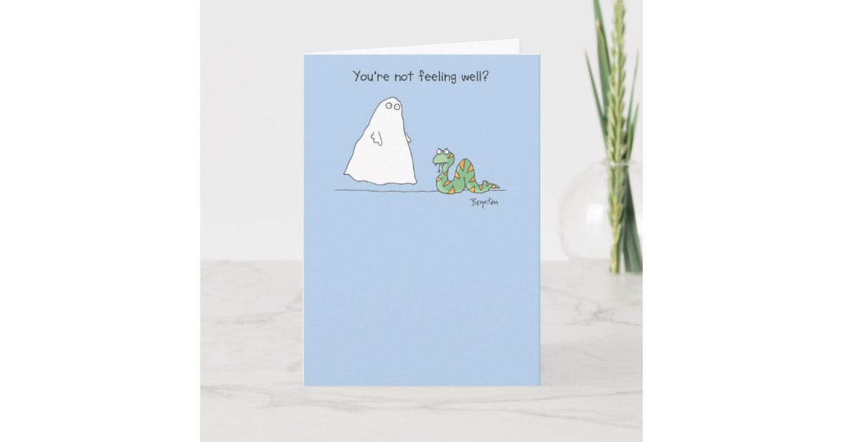 BOO! HISS! CARD | Zazzle