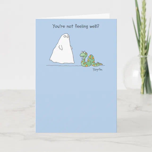 BOO! HISS! CARD | Zazzle