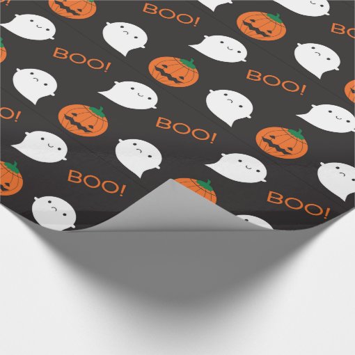 Boo! It's Halloween Wrapping Paper | Zazzle