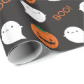 Boo! It's Halloween Wrapping Paper | Zazzle