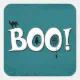 Boo! Square Sticker | Zazzle