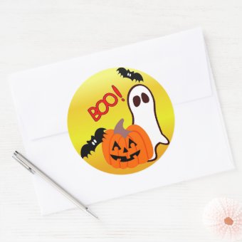Boo Sticker | Zazzle