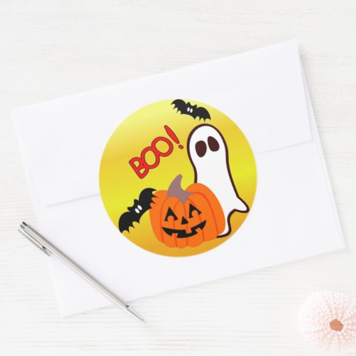 Boo Sticker | Zazzle