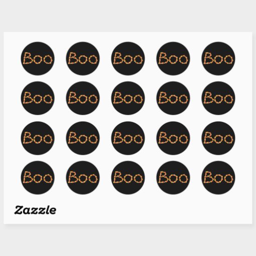 Boo Sticker | Zazzle
