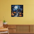 Boo-tiful Halloween Night Poster | Zazzle