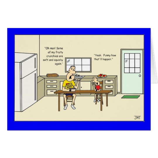 Booger Crunchies Birthday Card | Zazzle.com