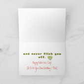 Booger Love - Funny Valentines Day | Birthday Note Holiday Card | Zazzle