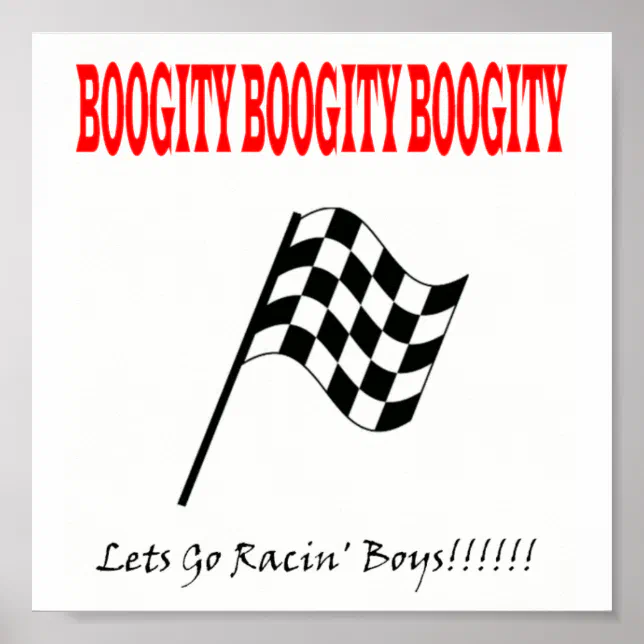boogity poster | Zazzle
