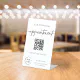 Book Appointment QR Code Business Pedestal Sign | Zazzle