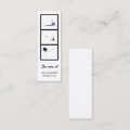 Book author promotional swag amazing bookmark mini business card | Zazzle