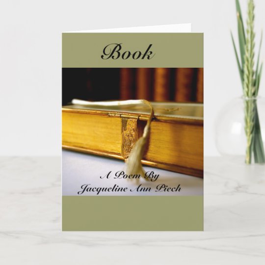 Book Greeting Card | Zazzle.com
