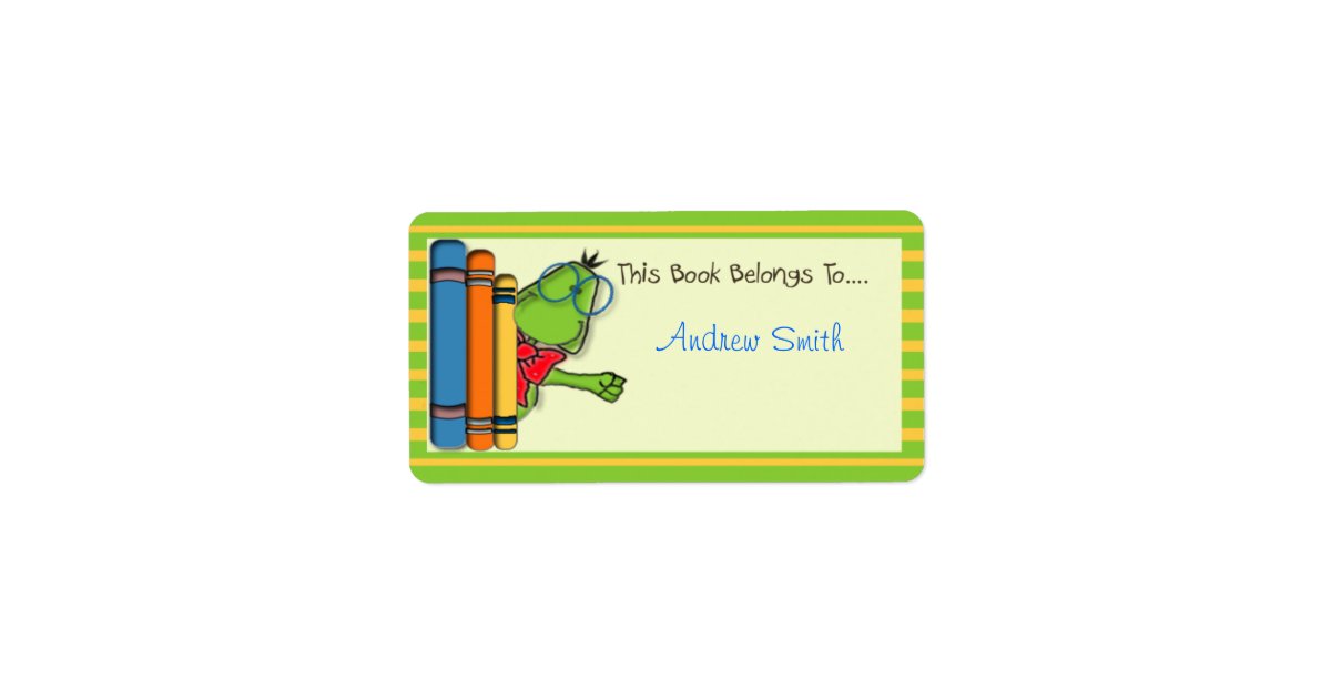 Book Labels | Zazzle