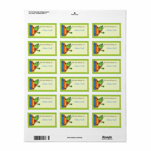 Book Labels | Zazzle