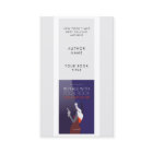 Book Launch Author Promotional Mini Bookmark Card | Zazzle