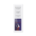 Book Launch Author Promotional Mini Bookmark Card | Zazzle