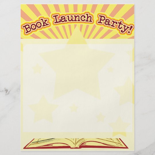 Book Launch Party Flyer | Zazzle.com