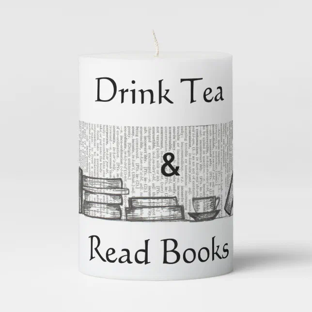 Book Lover Candle | Zazzle
