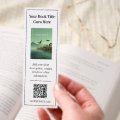 Book New Release Publisher Promotional QR Code Bookmarks | Zazzle