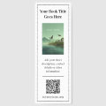 Book New Release Publisher Promotional QR Code Bookmarks | Zazzle