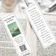 Book New Release Publisher Promotional QR Code Bookmarks | Zazzle