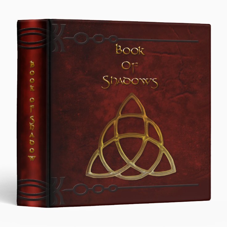 Book of Shadows 3 Ring Binder | Zazzle