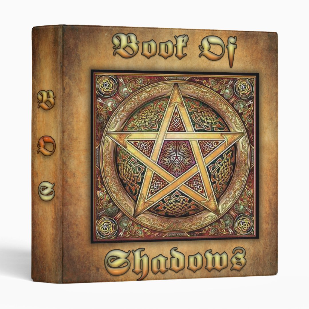 BOOK OF SHADOWS BINDER | Zazzle