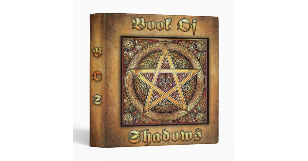BOOK OF SHADOWS BINDER | Zazzle