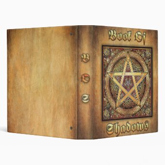 BOOK OF SHADOWS BINDER | Zazzle
