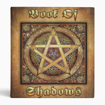 BOOK OF SHADOWS BINDER | Zazzle
