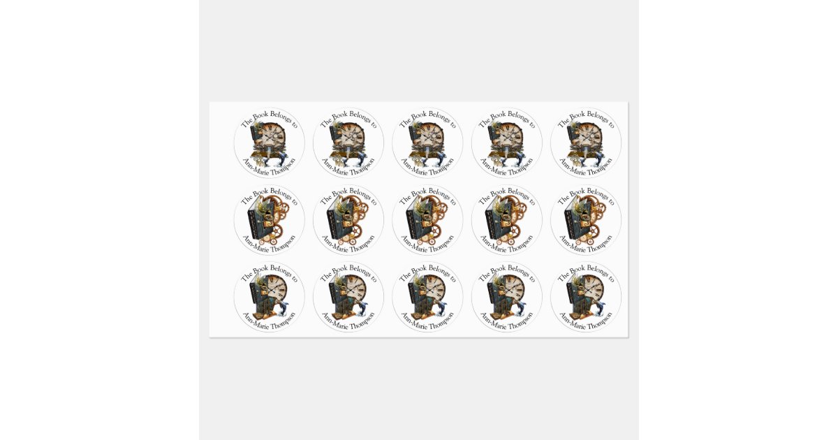 Book Owner Labels | Zazzle