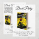 Book Party Launch Release Invitation | Zazzle