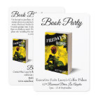 Book Party Launch Release Invitation | Zazzle