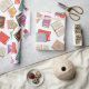 Book pattern wrapping paper | Zazzle