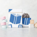 Book pattern wrapping paper | Zazzle