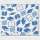 Book pattern wrapping paper | Zazzle