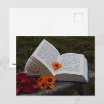 Book postcard | Zazzle