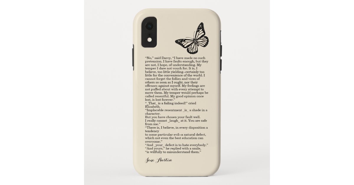 Book Quote Classic Text Case-Mate iPhone Case | Zazzle