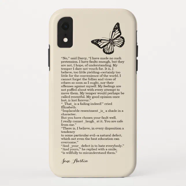Book Quote Classic Text Case-Mate iPhone Case | Zazzle
