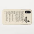 Book Quote Classic Text Case-Mate iPhone Case | Zazzle