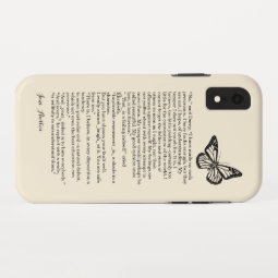 Book Quote Classic Text Case-Mate iPhone Case | Zazzle