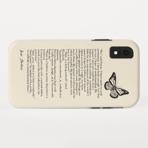Book Quote Classic Text Case-Mate iPhone Case | Zazzle