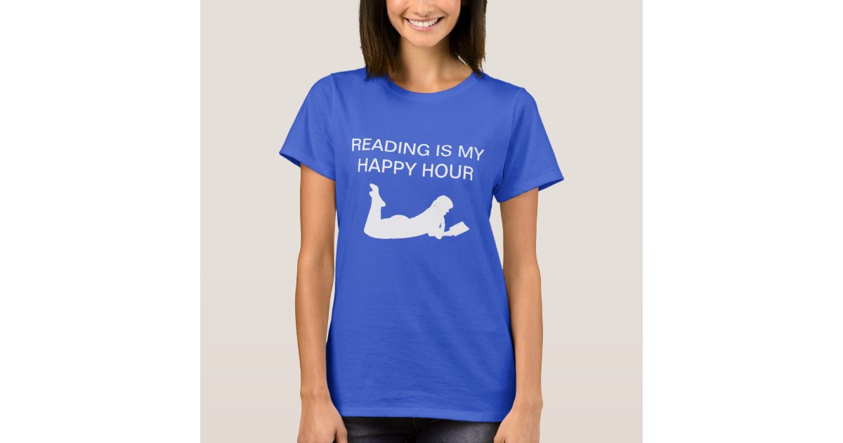 Book Reading Theme Tee Shirts | Zazzle
