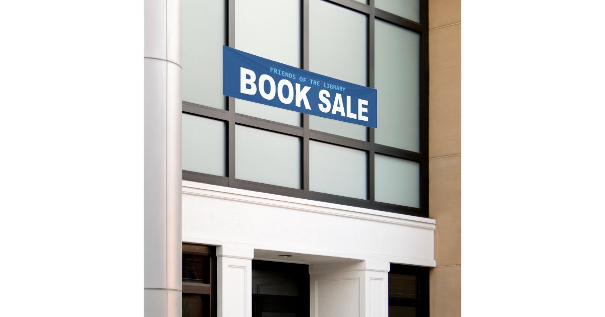 Book Sale banner | Zazzle