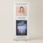 Book Signing | Author Book Launch Promotional Retractable Banner | Zazzle